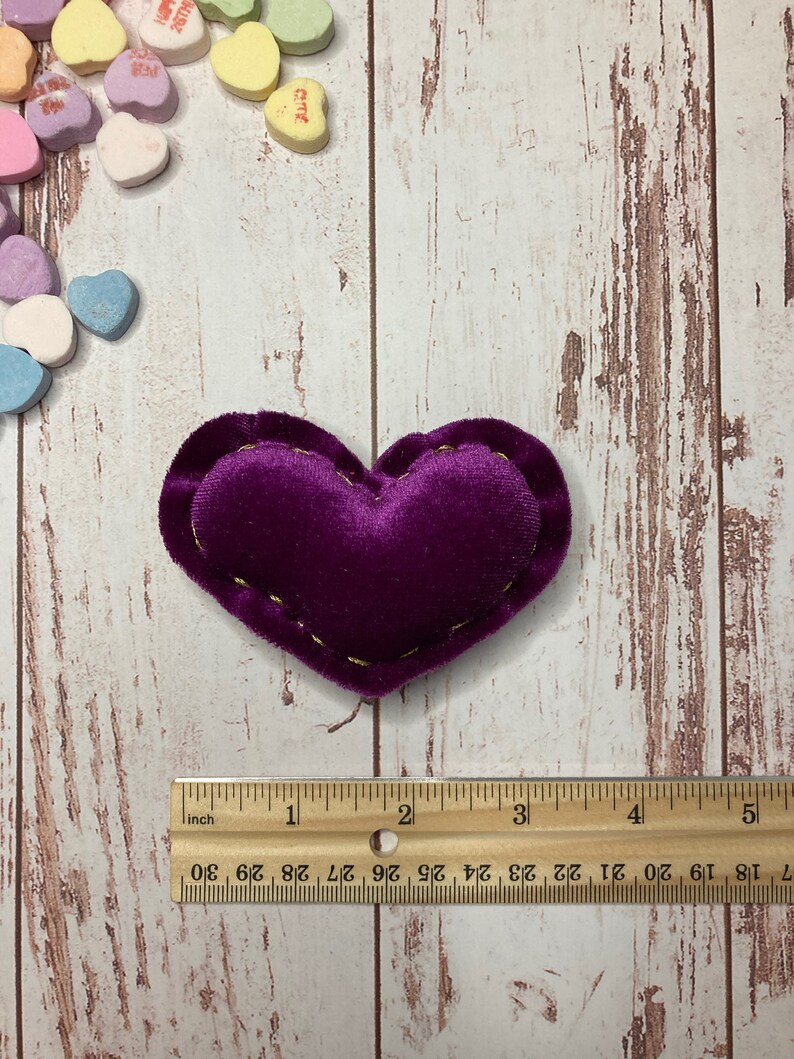 Velvet Heart Bowl Fillers Valentine Tiered Tray Decor - Etsy