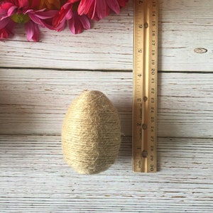 Rustic Rag Egg | Farmhouse Pastel Easter Egg | Twine Eggs | Primitive ...