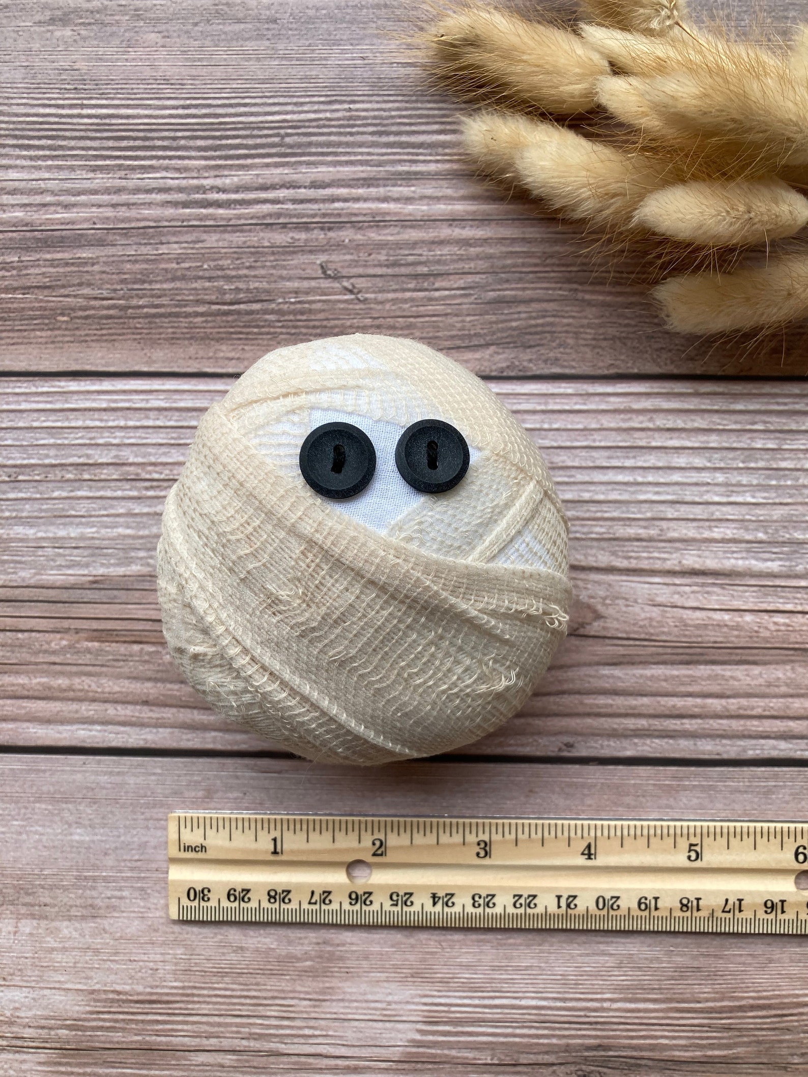 Mummy Bowl Fillers | Rustic Halloween Tiered Tray Decor | Primitive ...