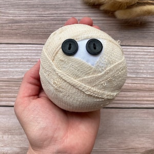 Mummy Bowl Fillers | Rustic Halloween Tiered Tray Decor | Primitive ...