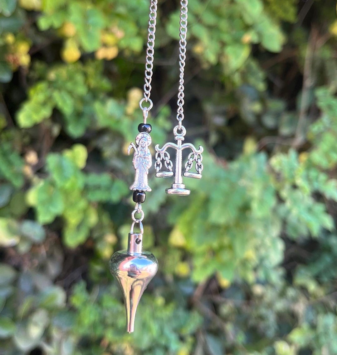 Santa Muerte Pendulum - Etsy