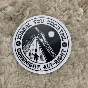 Mazal Tov Cocktail Sticker - Etsy