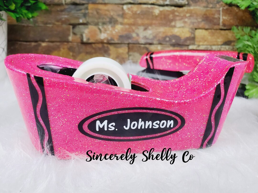 Color Tape Dispenser, Personalized Tape, Glitter Tape Dispenser ...