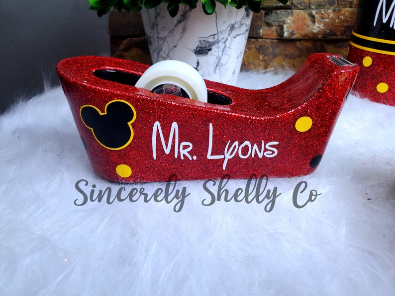 Mickey Office Set, Personalized Desk Supply, Office Supply, Mickey ...