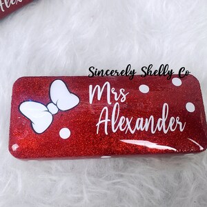 Paw Print Desk Set, Dog Desk Set, Personalized Desk Set, Office Supply ...