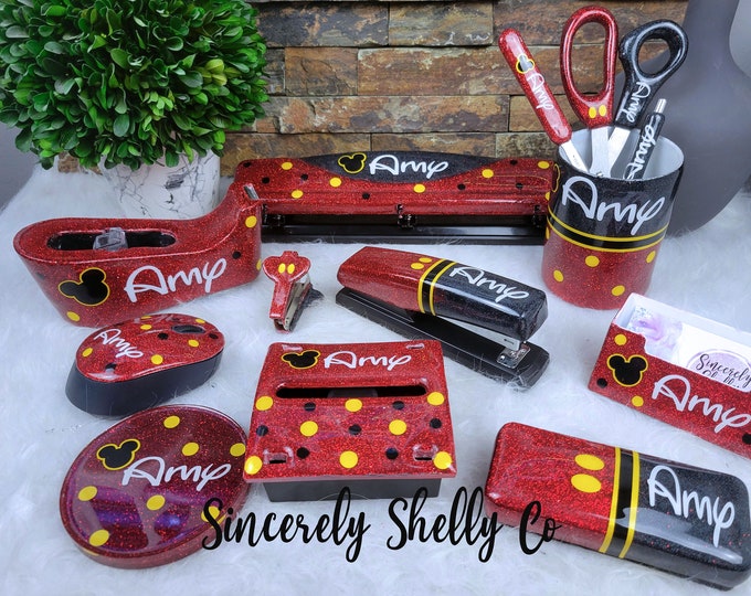 Vintage Mickey Mouse Tape Dispenser - Etsy