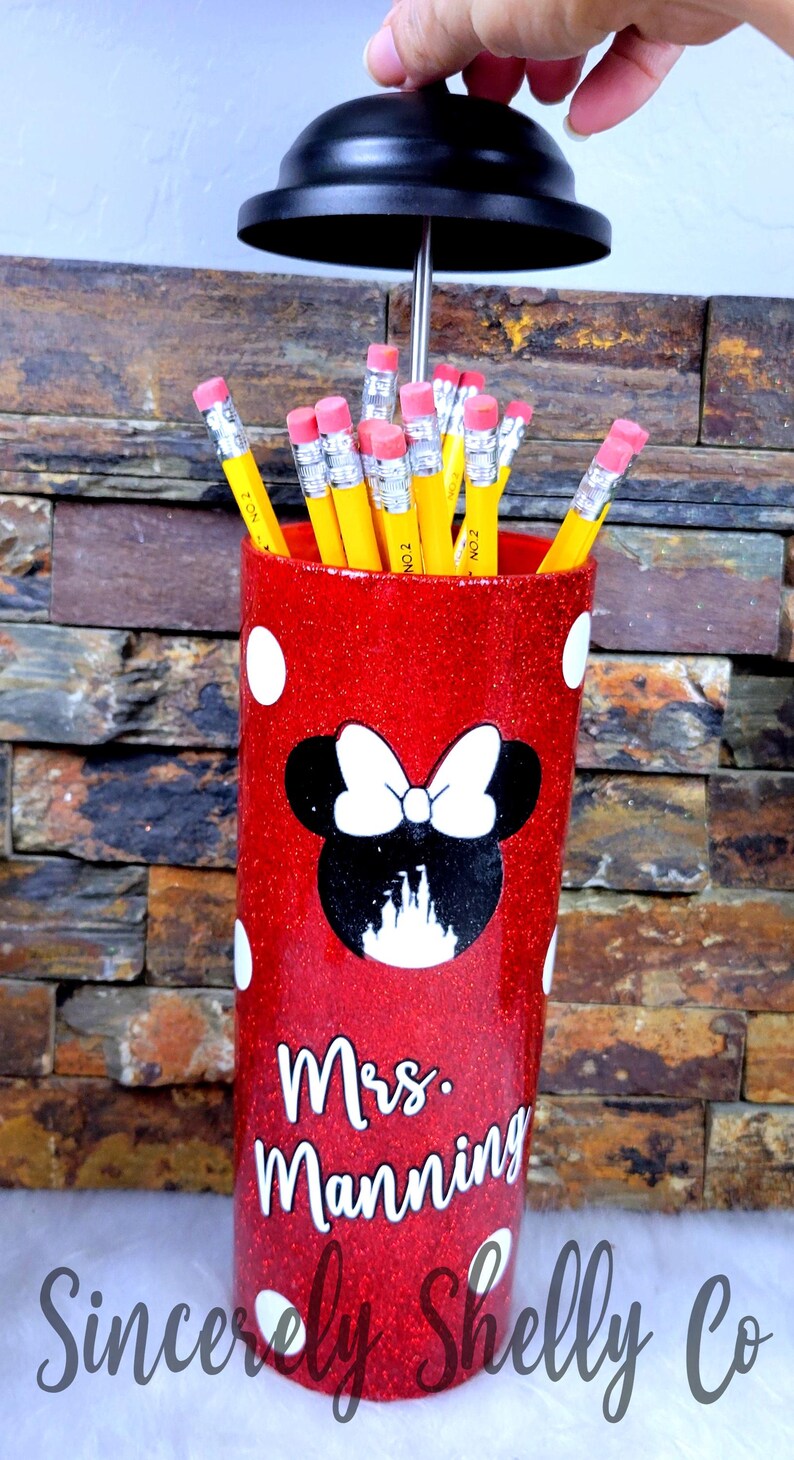 Mouse Desk Set, Minnie Stapler, Personalize Desk Set, Office Supply ...