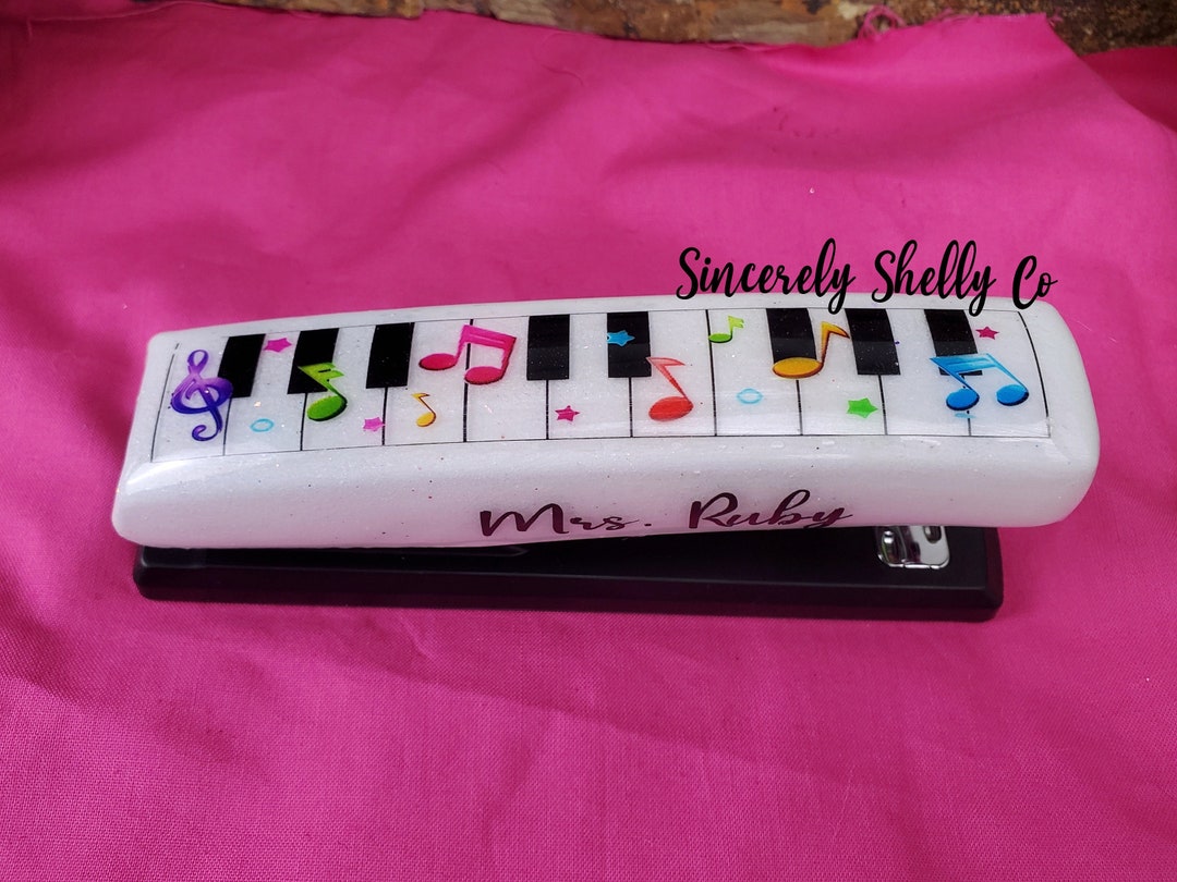 Music Stapler, Piano Stapler, Pencil Stapler, Glitter Stapler, Music ...