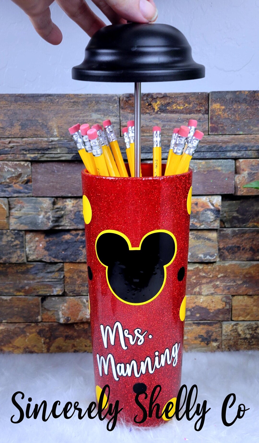 Mickey Pencil Dispenser, Custom Straw Dispenser, School Gift ...