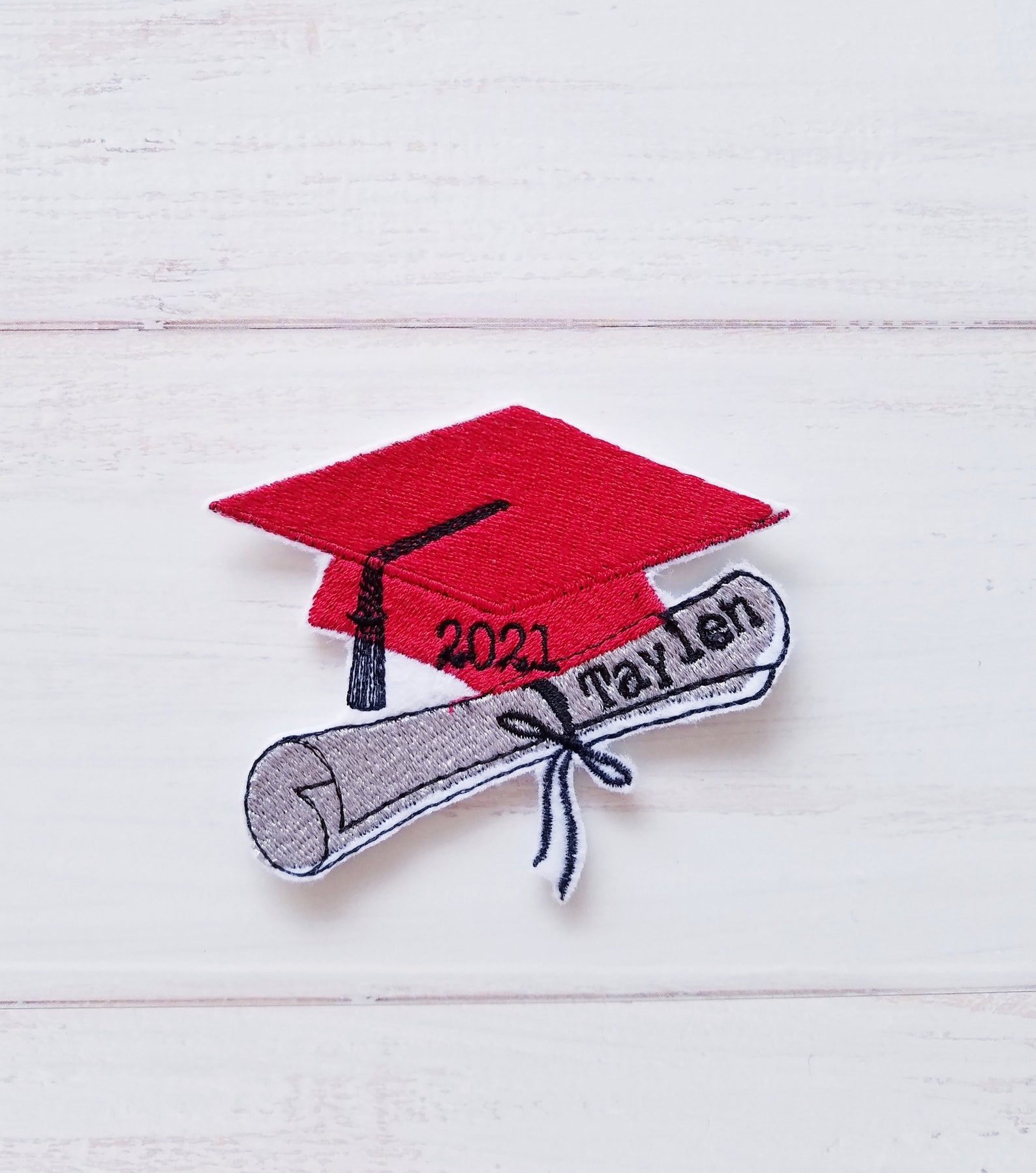 Embroidered Personalized Graduation Patch - Etsy