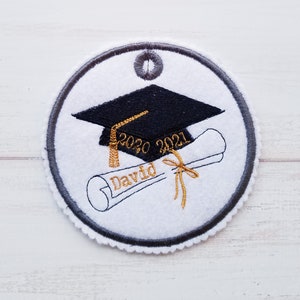 Embroidered Personalized Graduation Patch and Medal Gift - Etsy