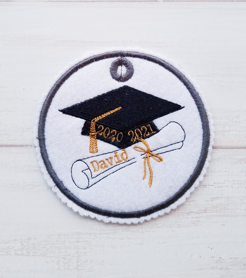 Embroidered Personalized Graduation Patch and Medal Gift - Etsy