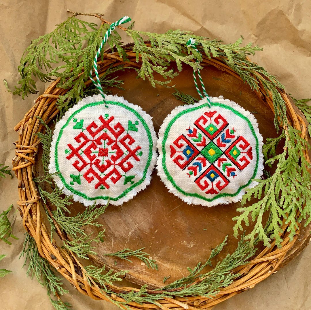 Embroidered Chuvash Symbols - Etsy