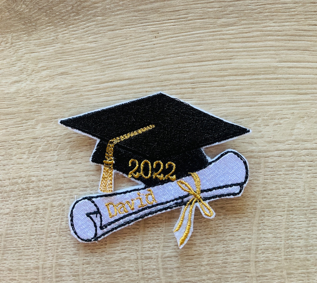 Embroidered Personalized Graduation Patch - Etsy