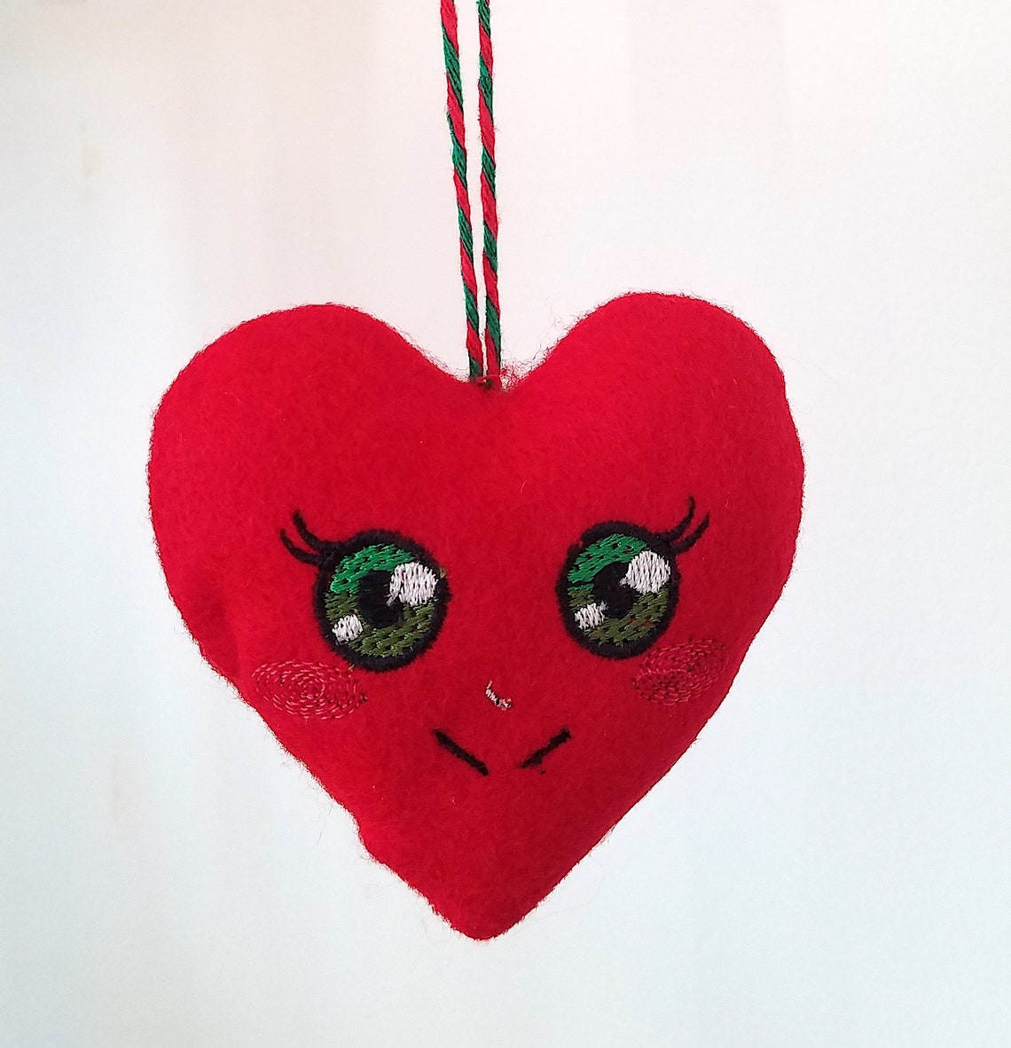 Personalized Embroidered Heart for a Gift - Etsy UK