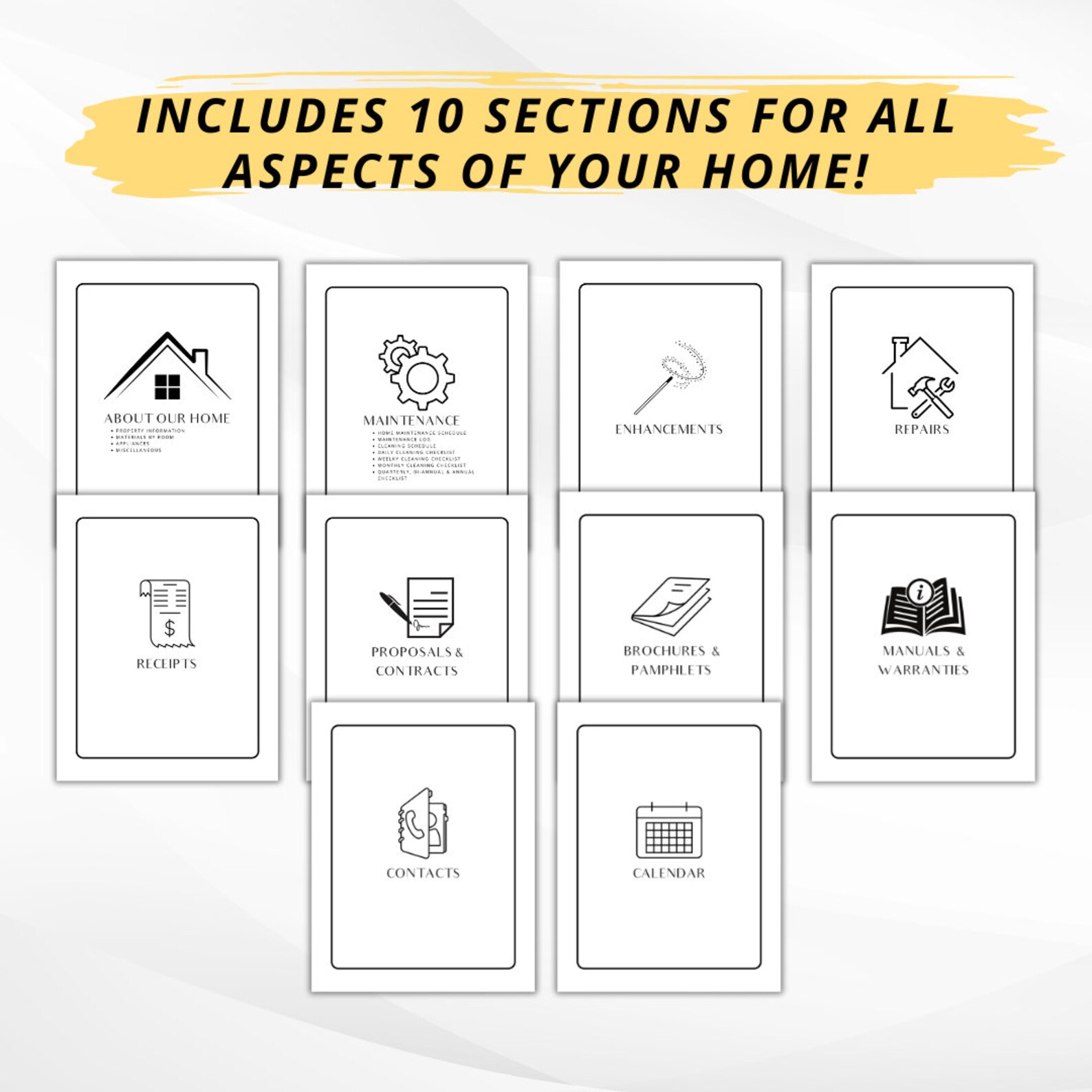 The Ultimate Home Maintenance Binder – Digital & Editable Download ...