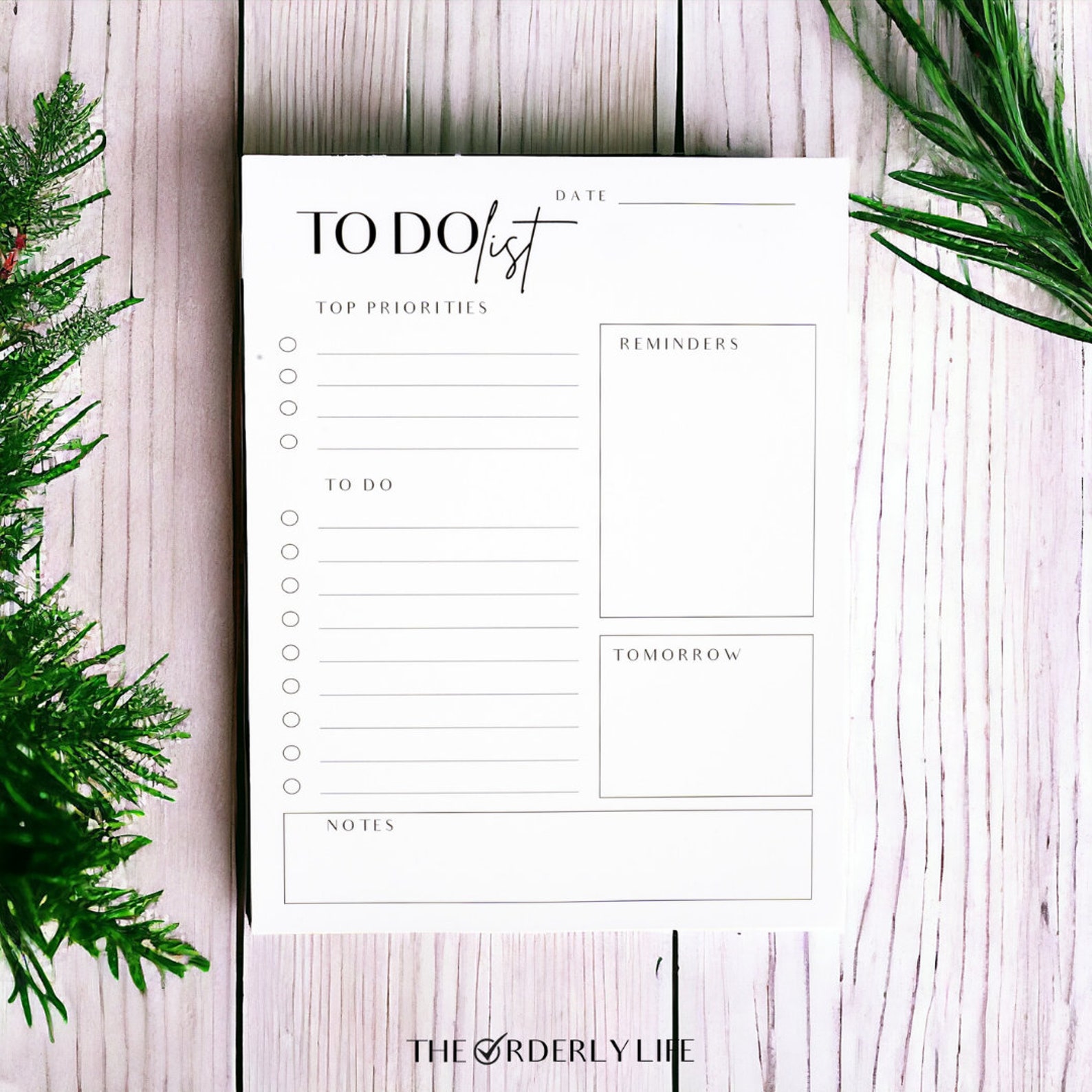 Daily To-do List Notepad comes in Single or Set of 3 Physical Copy ...