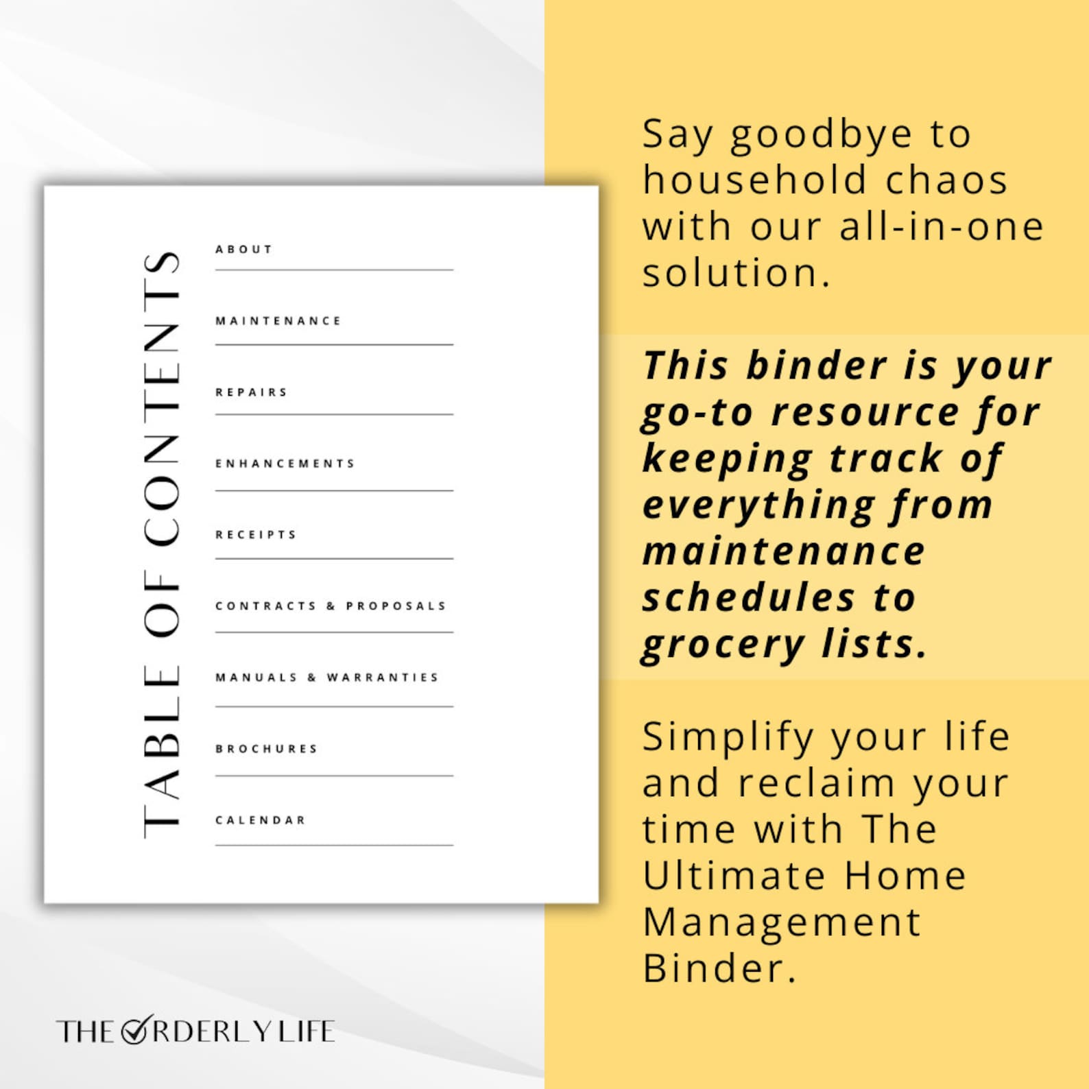 The Ultimate Home Maintenance Binder – Digital & Editable Download ...