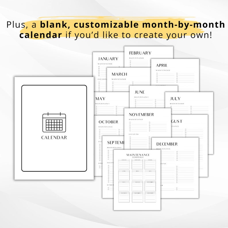 The Ultimate Home Maintenance Binder – Digital & Editable Download ...