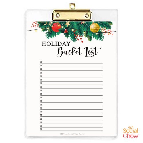 Holiday Organizational Templates PRINTABLE, Gift Tracker, Holiday Meal ...