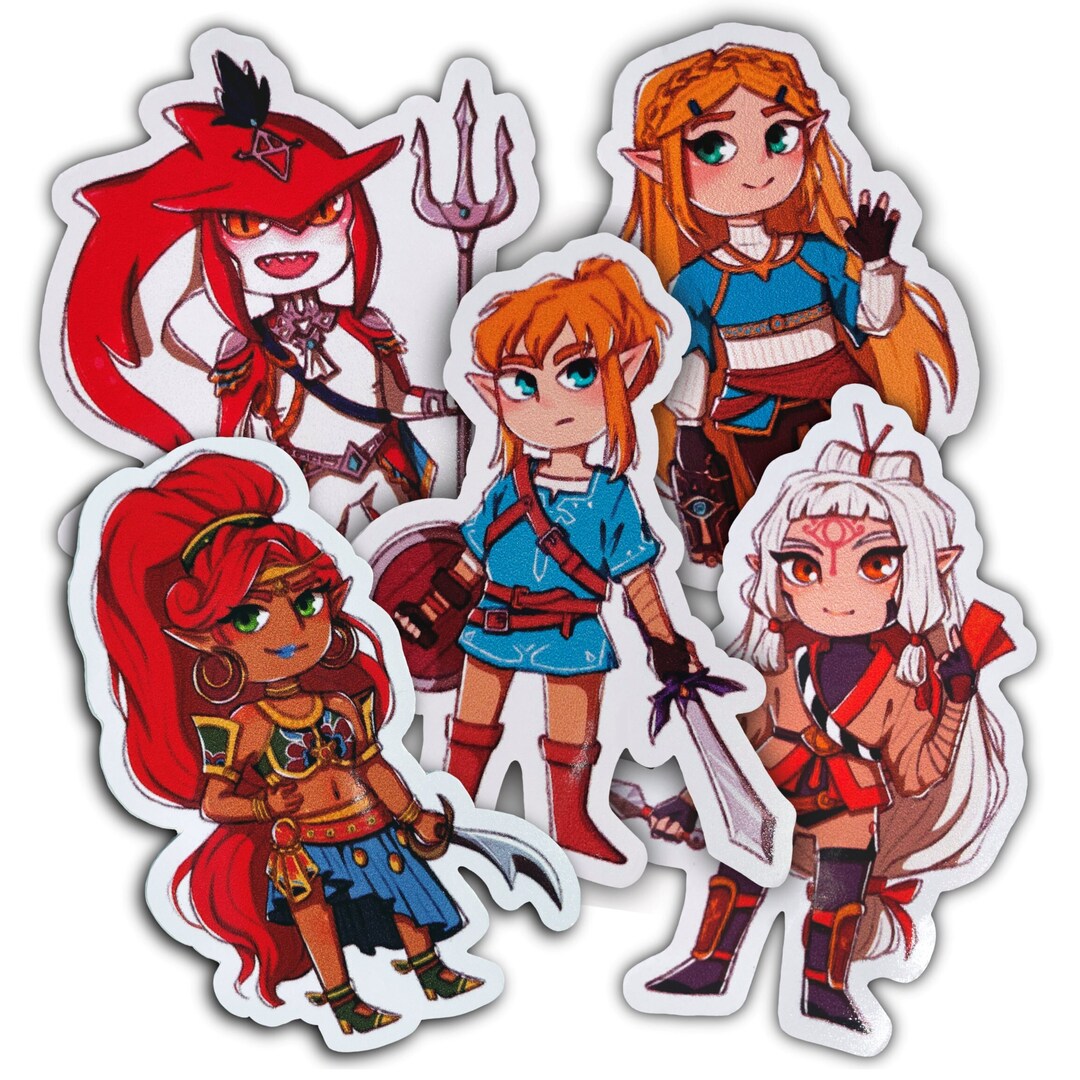 Breath of the Wild Stickers Legend of Zelda Stickers Hyrule Warriors ...