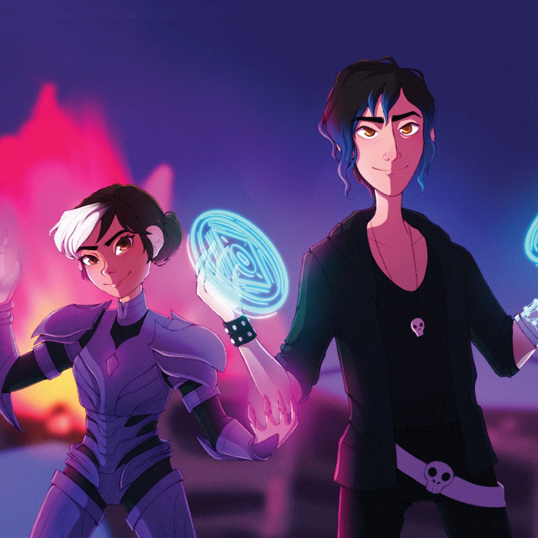 Claire and Douxie Trollhunters Print Tales of Arcadia Fanart Wizards ...