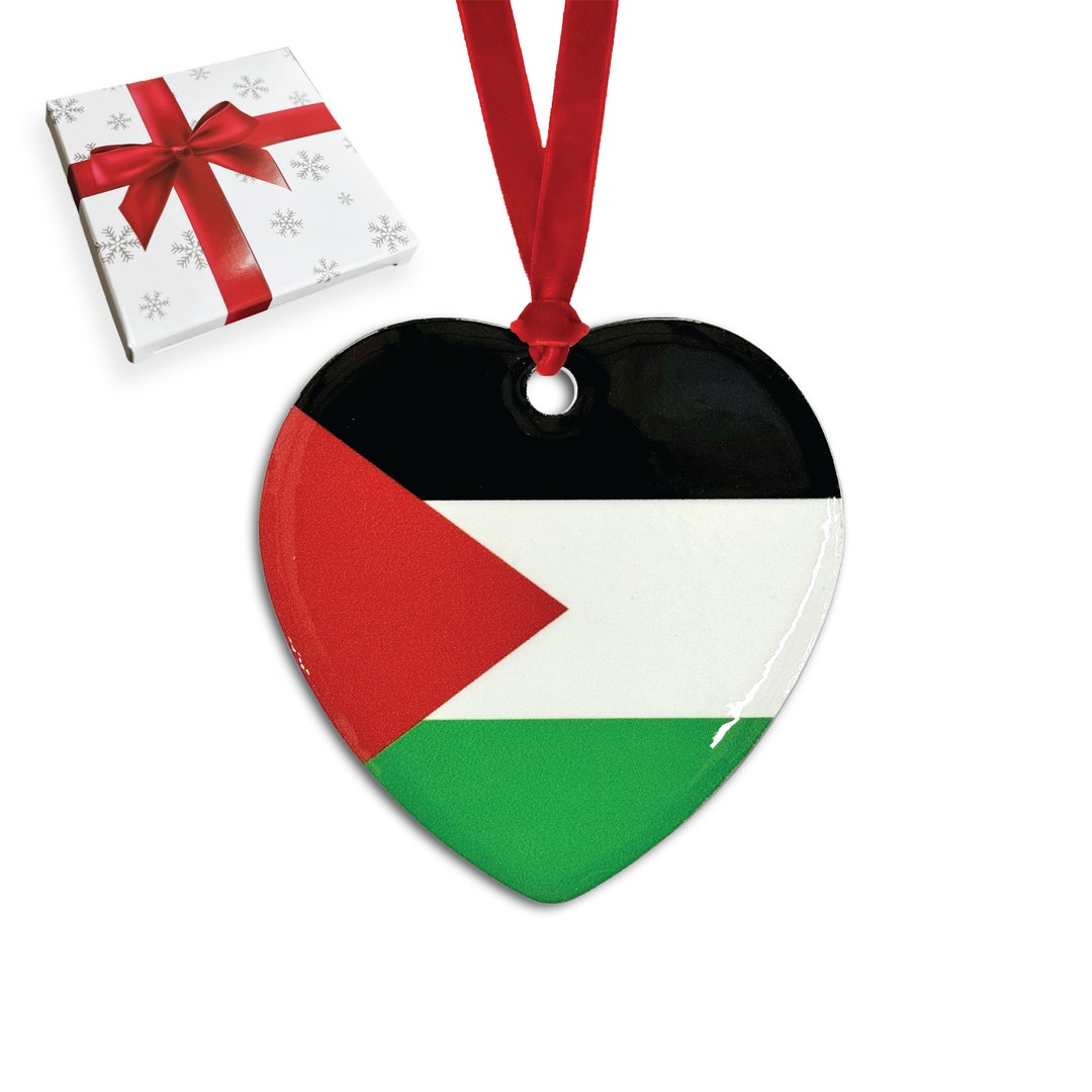 Palestine Palestinian Ornament for Christmas Tree Gift Peace - Etsy
