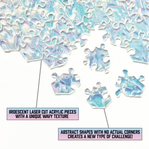The Clearly Impossible Jigsaw Puzzle Crystal Edition - Hard Puzzle for ...