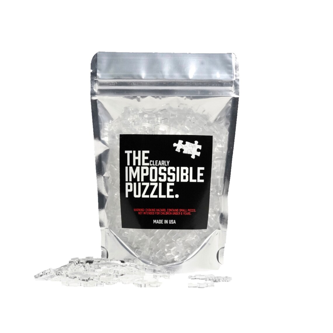 Clear Impossible Jigsaw Puzzle Acrylic Choose 500 360 200 or | Etsy