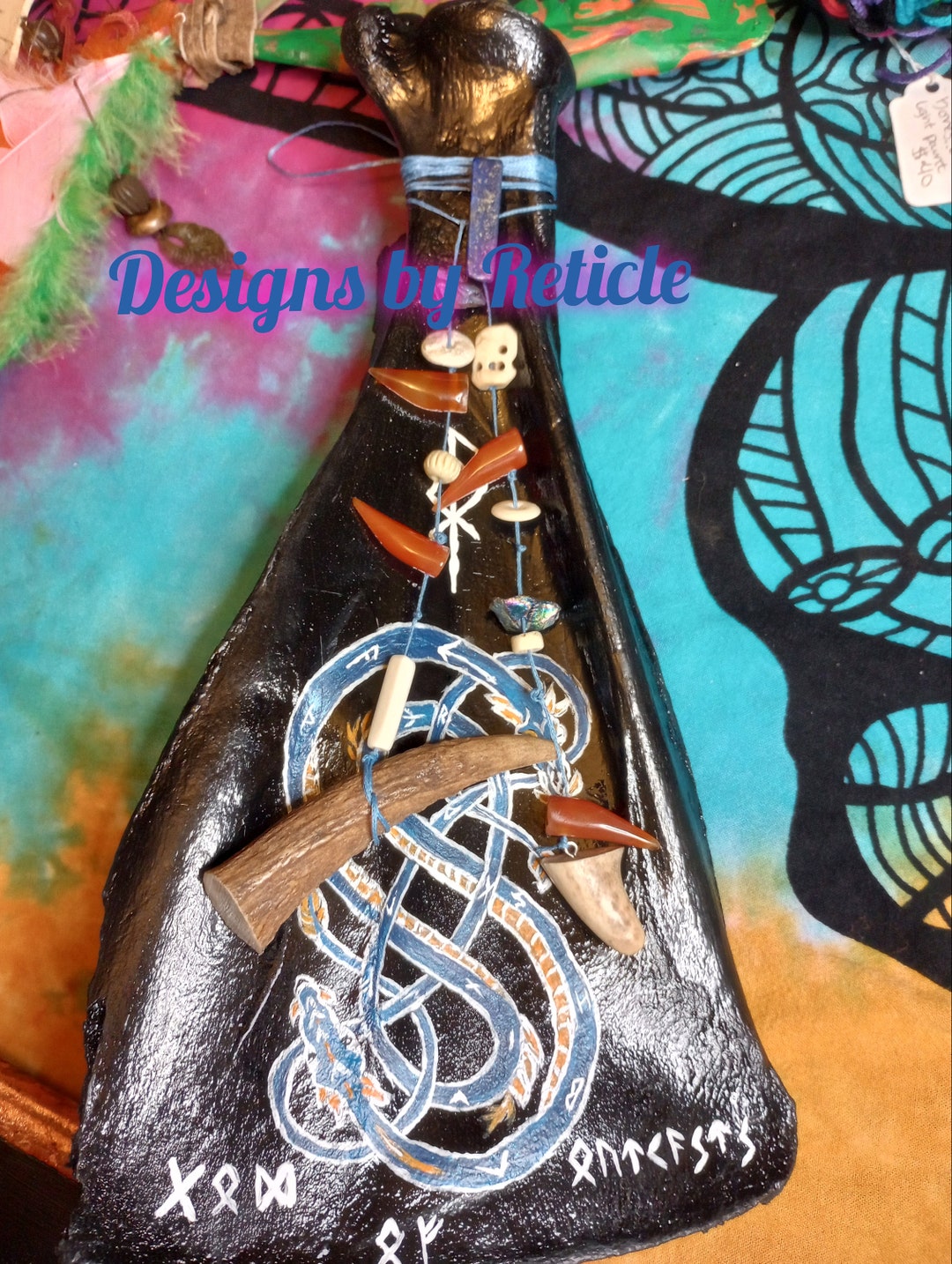 Loki-god of Outcasts Elk Scapula Wall Hanger - Etsy