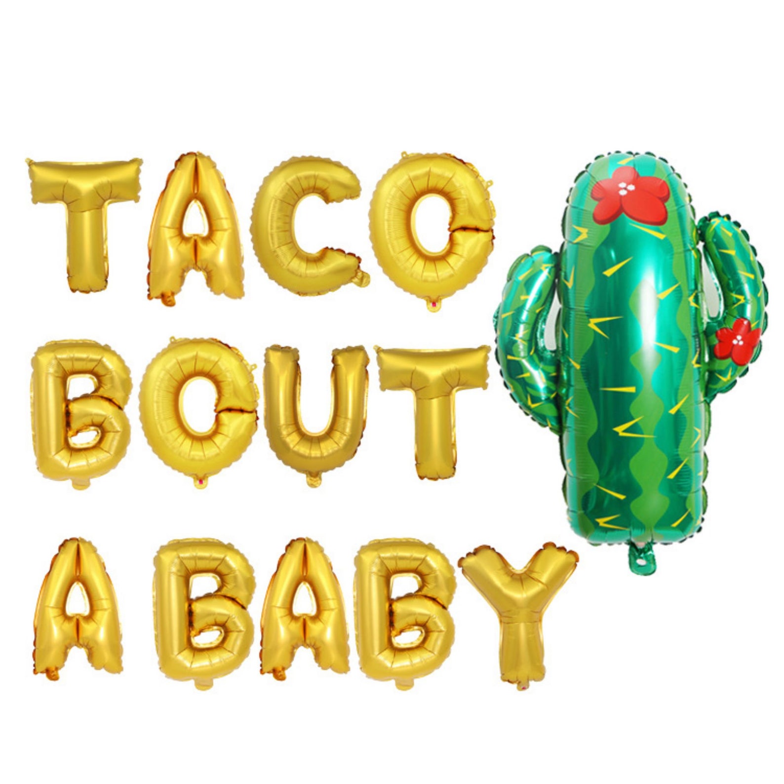 TACO BOUT A BABY Balloon cinco De Mayo baby First Birthday - Etsy
