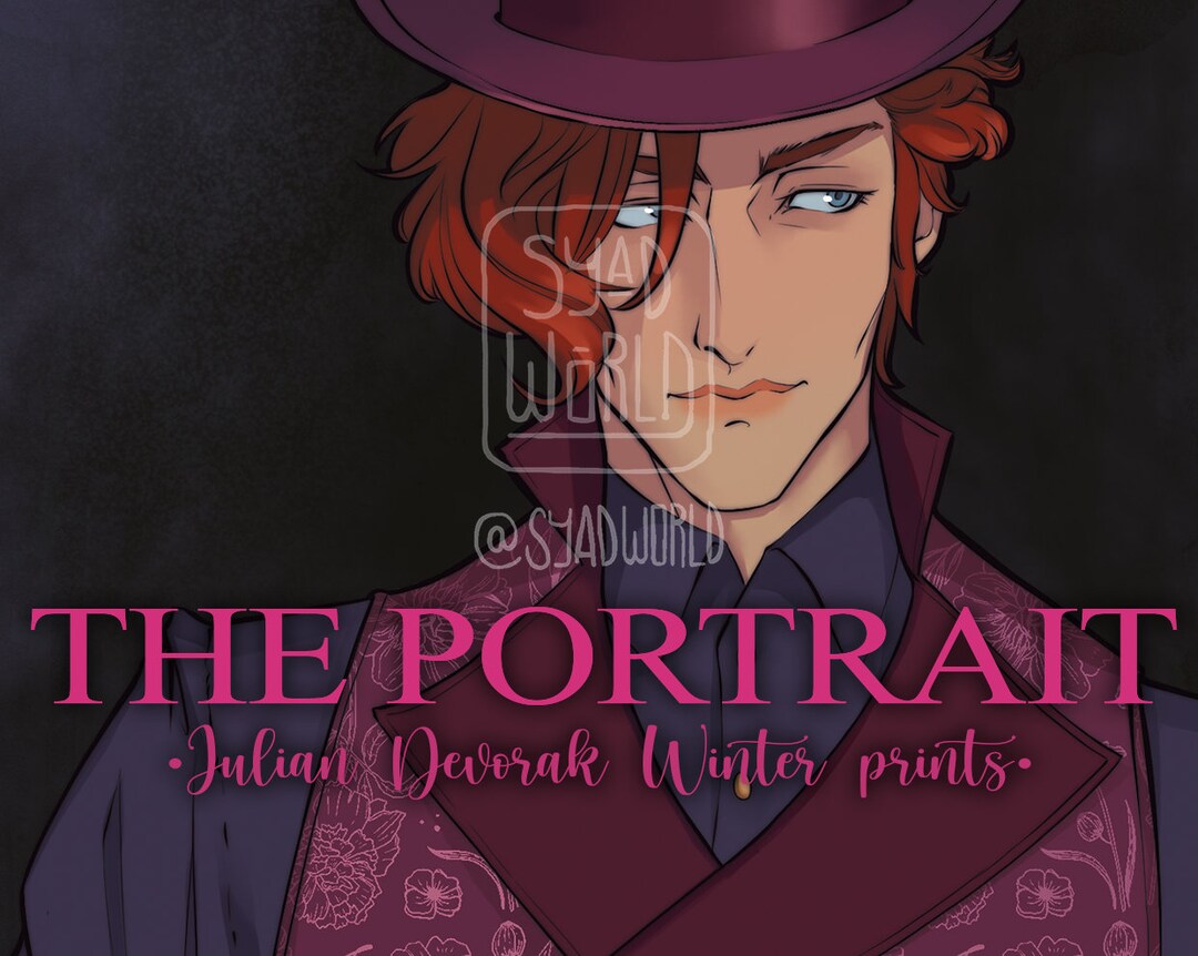 The Arcana Game, Julian Devorak, Portrait, Hatter, Illustrated Prints ...