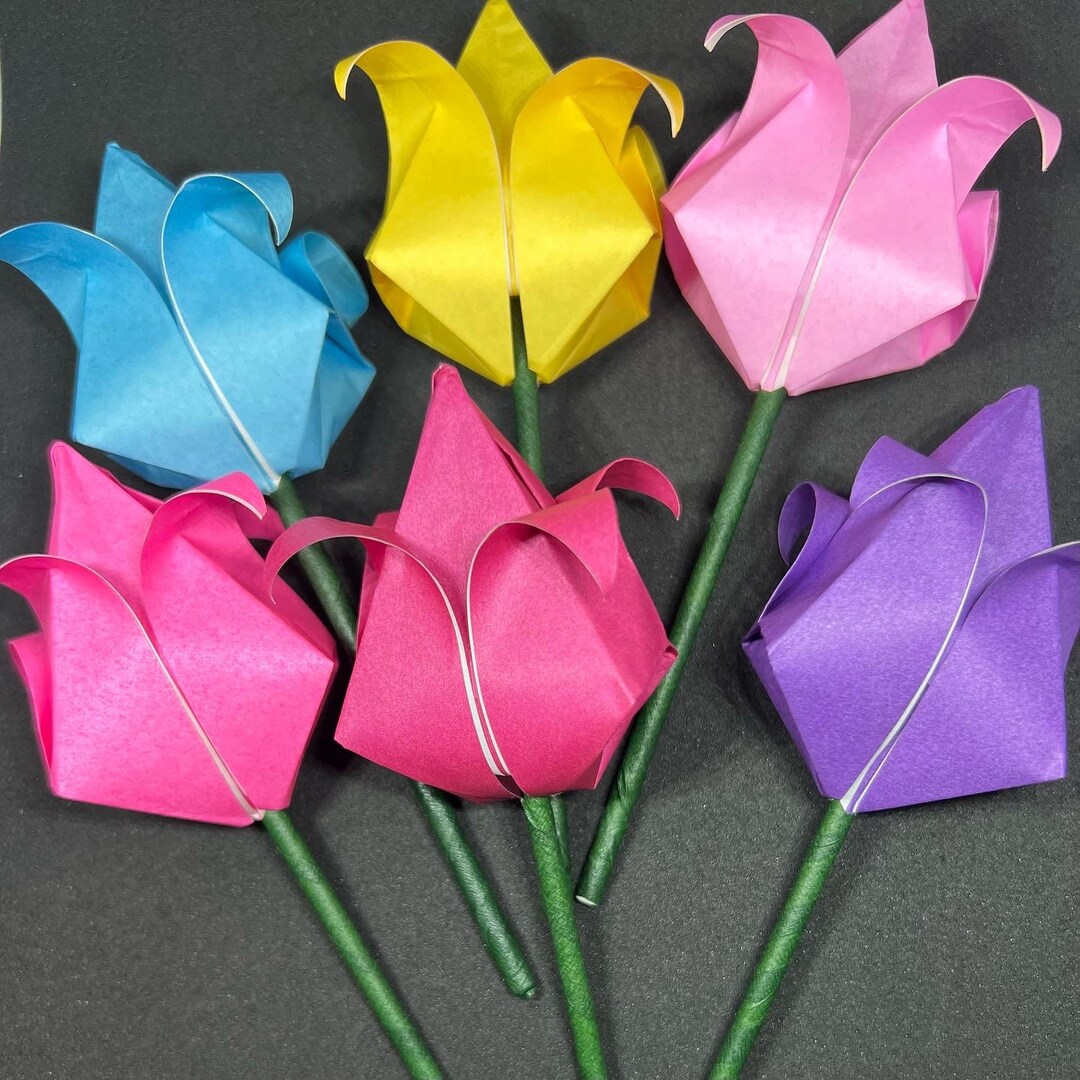 Origami Tulips - Etsy