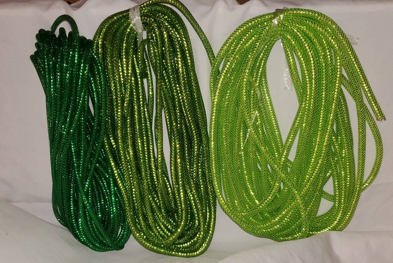 Decorative Mesh Tubing (forest Green) - Etsy