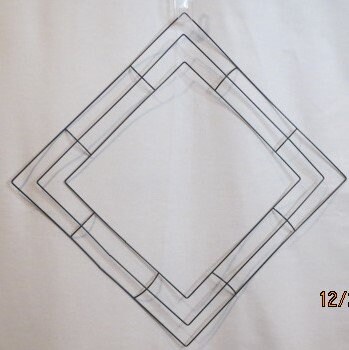 Square Wreath Frame - Etsy