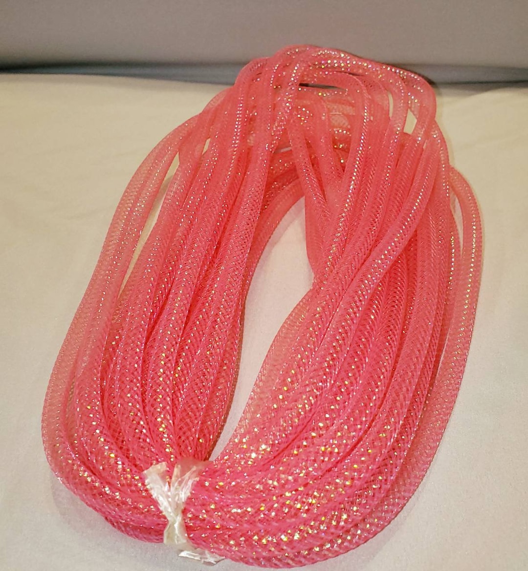 Decorative Mesh Tubing (pink) - Etsy