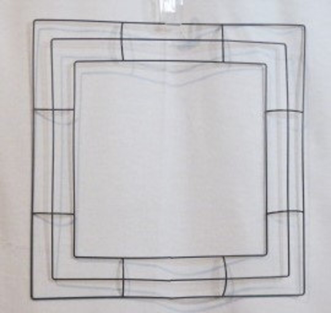 Square Wreath Frame - Etsy