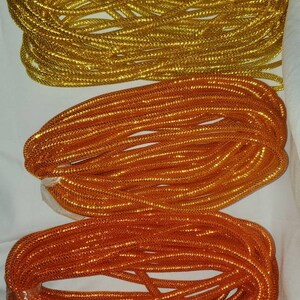 Decorative Mesh Tubing (harvest Gold) - Etsy