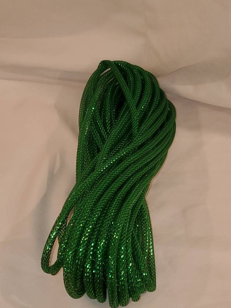 Decorative Mesh Tubing (forest Green) - Etsy