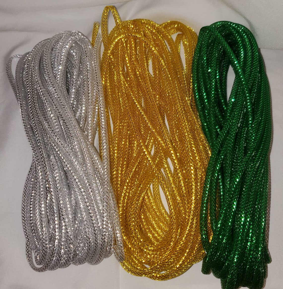 Decorative Mesh Tubing (forest Green) - Etsy