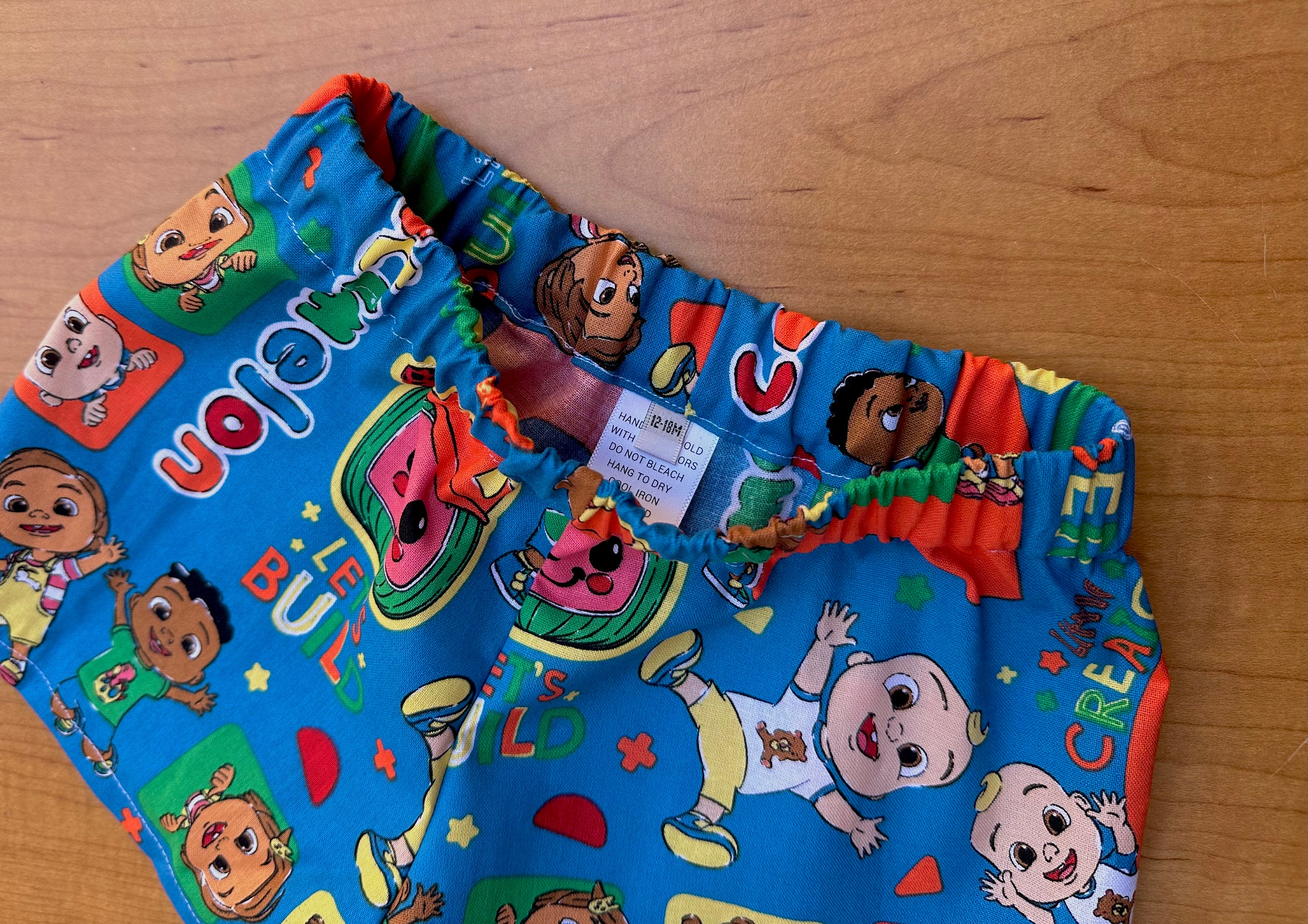 Cocomelon Toddler Shorts/skirt - Etsy