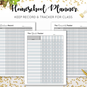 Homeschool Planner Lesson Plan Ultimate Undated Printable Curriculum ...