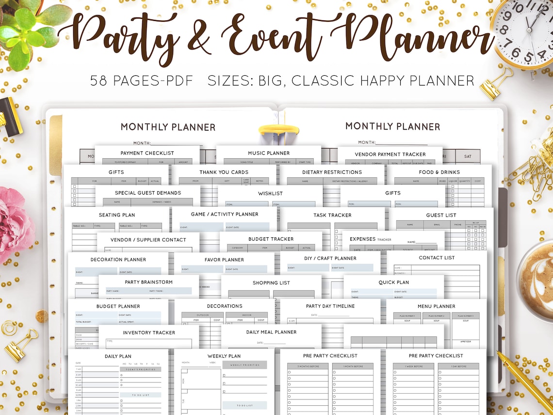 Event Planner Birthday Party Planner Event Coordinator - Etsy
