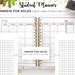 Student Planner Printable, Academic Planner, Study Template, Homeschool ...