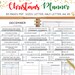 Holiday Planner, Holiday Planner Bundle, Thanksgiving Planner ...
