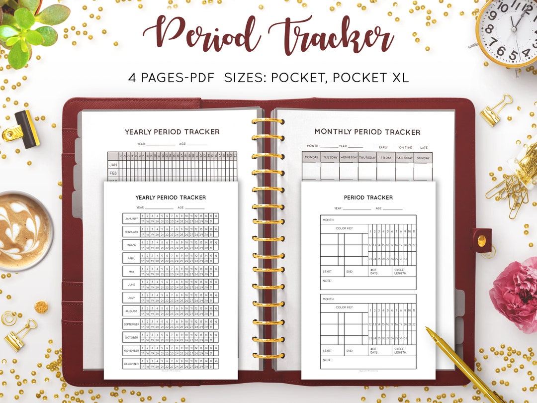 Period Tracker Printable Ovulation Tracker Fertility - Etsy