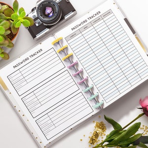 Password Tracker Log Password Organizer Password Keeper Password List ...