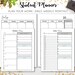 Student Planner Printable Academic Planner Study Template - Etsy