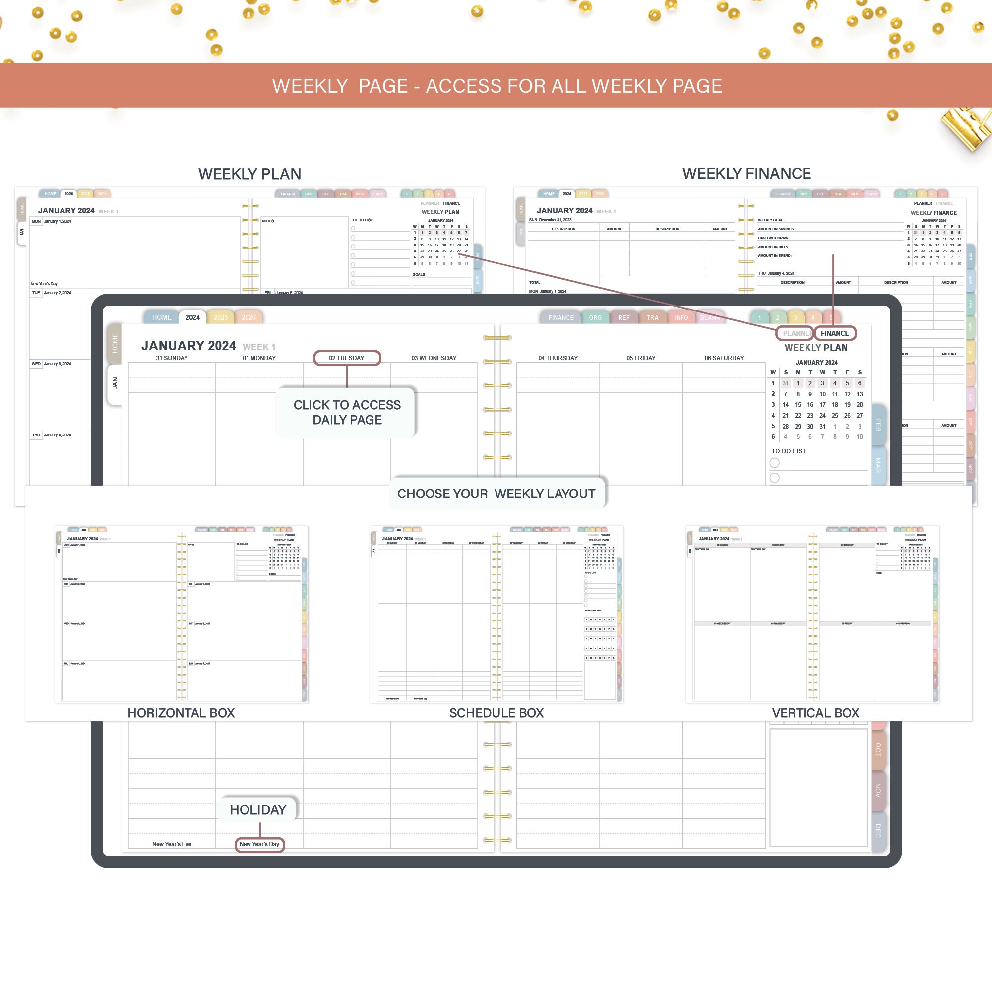 Digital Budget Planner, 2024 2025 2026, Budget Planner Goodnotes ...