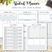 Student Planner Printable, Academic Planner, Study Template, Homeschool ...